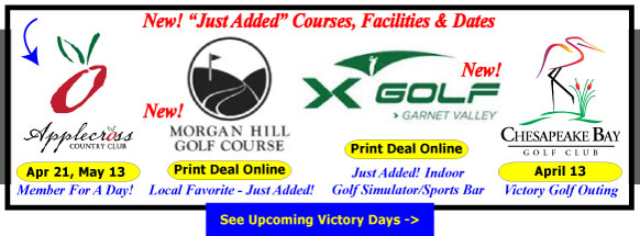 Victory Golf Pass :: Save Money Every Time You Play Golf!